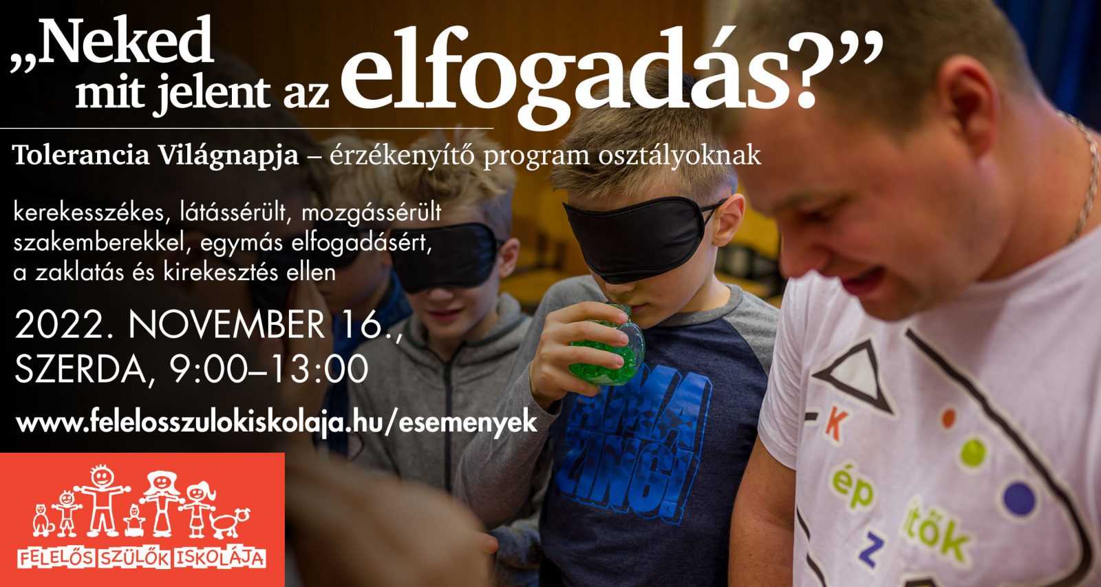 Neked mit jelent az elfogadás? - TOLERANCIA VILÁGNAPJA - érzékenyítő ...